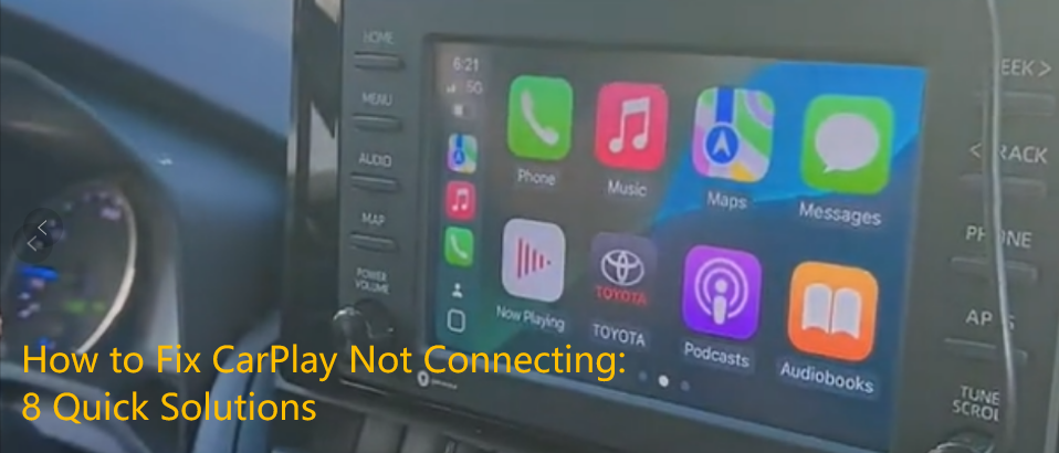 CarPlay Not Connecting? 8 Quick Fixes for iPhone & Car Issues ...