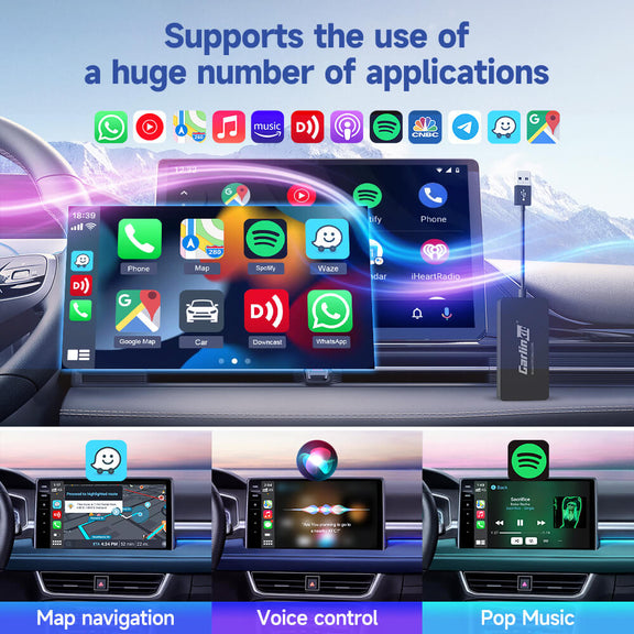 Carlinkit CCPA USB Dongle for Aftermarket Android Screen Head Unit wit ...