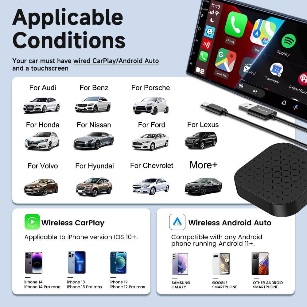 Tbox Basic - Streaming AI Box Build-in Android System with Wireless Ca – Carlinkit Mall
