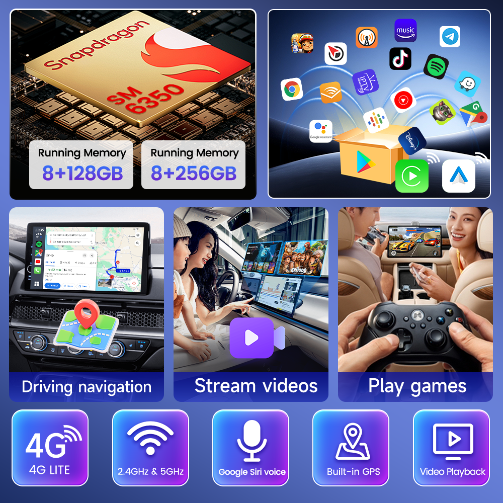 Carlinkit Tbox Ultra 2 Android 15 Wireless CarPlay & Android Auto Car ...