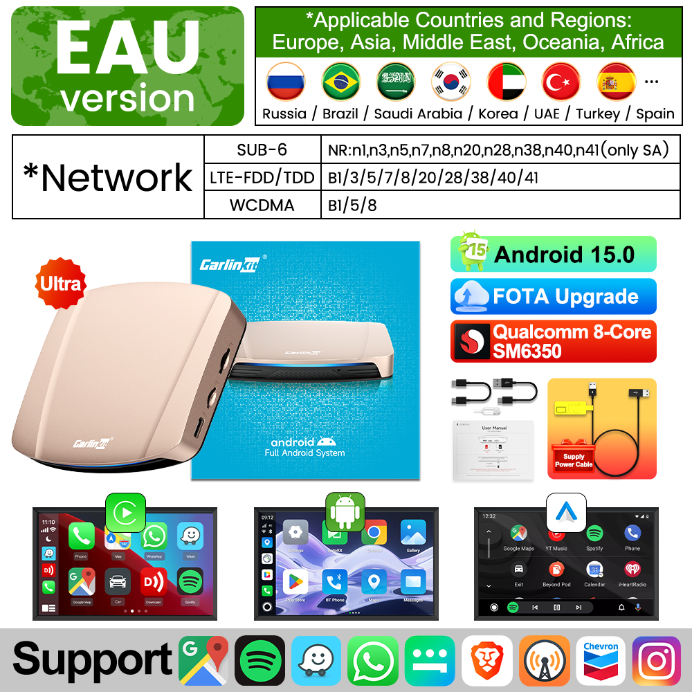 Carlinkit Tbox Ultra High-End Flagship Wireless CarPlay & Android Auto ...