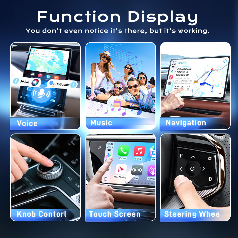 CarlinKit Mini Ultra 3 Wireless CarPlay & Android Auto Tiny Adapter ...